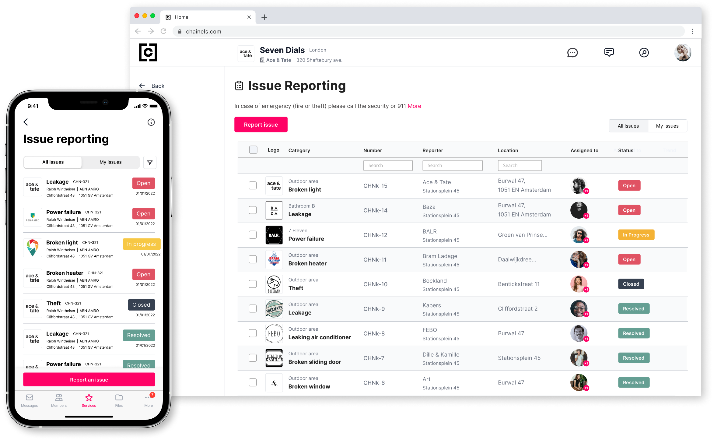 Issue Reporting Issue Reporting